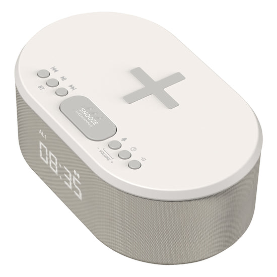 i-box Dawn Bedside Alarm Clock with Wireless Charging