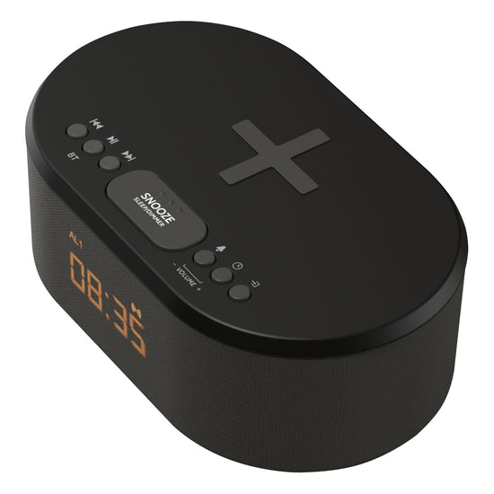 i-box Dawn Bedside Alarm Clock with Wireless Charging
