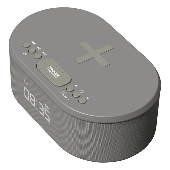 i-box Dawn Bedside Alarm Clock with Wireless Charging