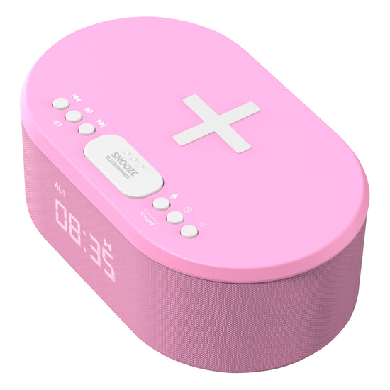 i-box Dawn Bedside Alarm Clock with Wireless Charging